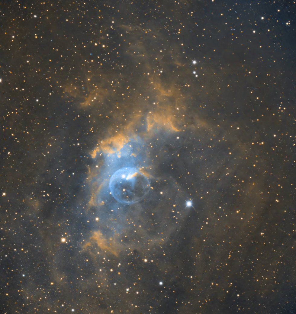 NGC 7635- Bubble Nebula | Telescope Live